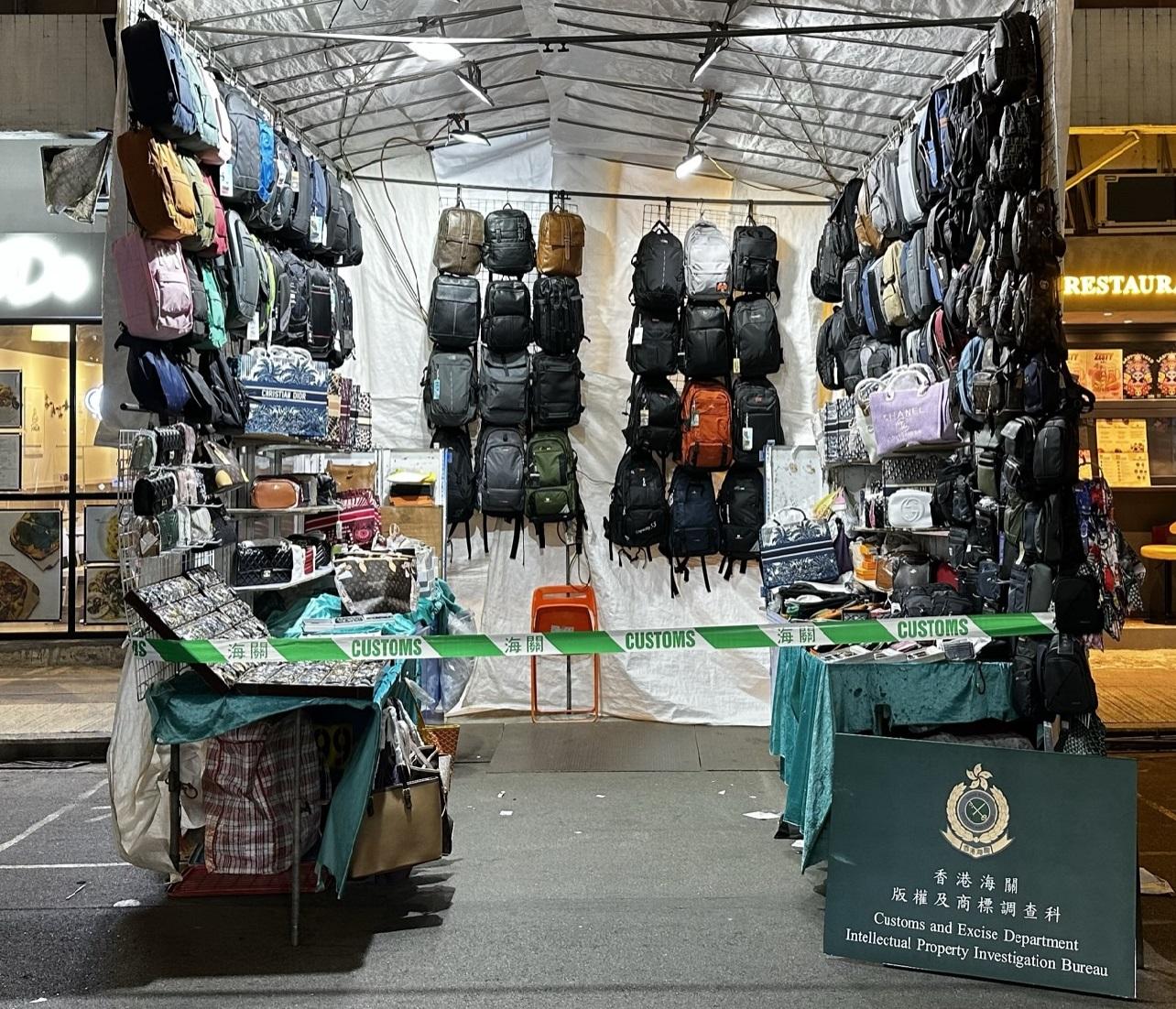 海關「女人街」掃冒牌貨 檢30萬元貨拘1人 | am730